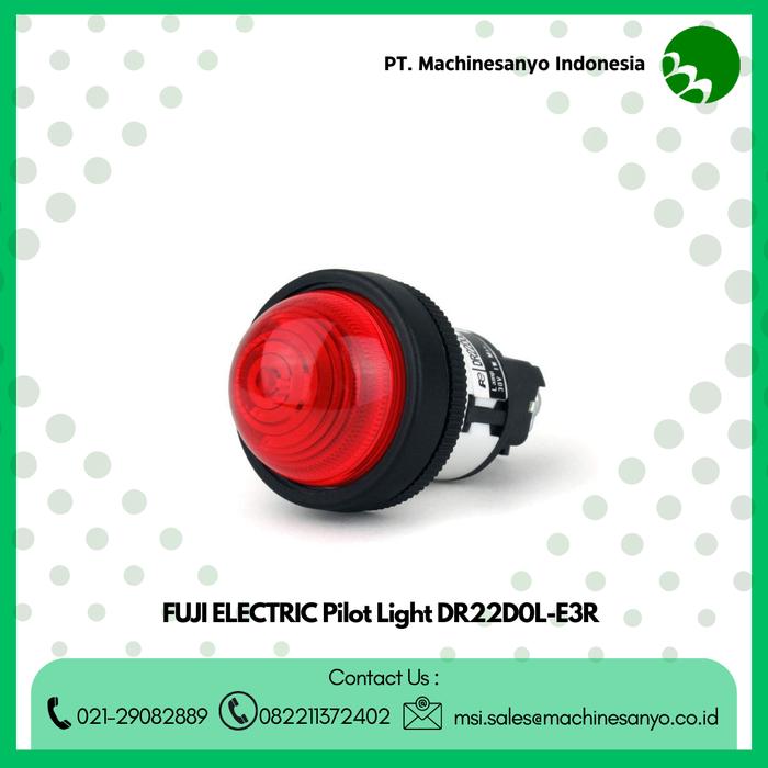 Jual FUJI ELECTRIC Pilot Light DR22D0L-E3R - Kab. Bekasi - Machinesanyo ...