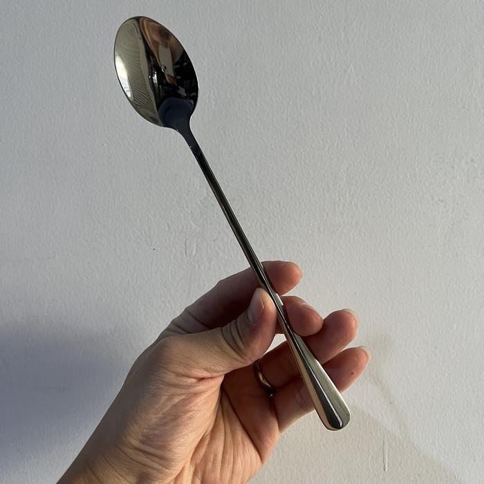 Jual SENDOK TEH KOPI STAINLESS GAGANG PANJANG LONG TEA SPOON COFFEE ...