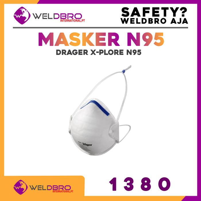 Jual Drager X-plore 1380 N95 - Masker Medis - Masker Proyek - SATUAN/PCS - Kota Batam - WELDBRO ...