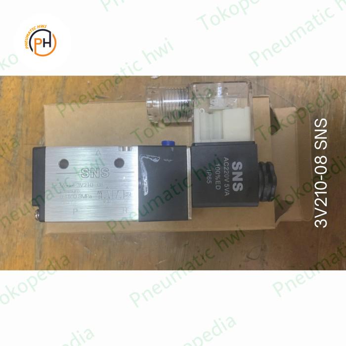 Jual Solenoid valve 3V210-08 SNS Taiwan - Jakarta Barat - Pneumatic hwi ...