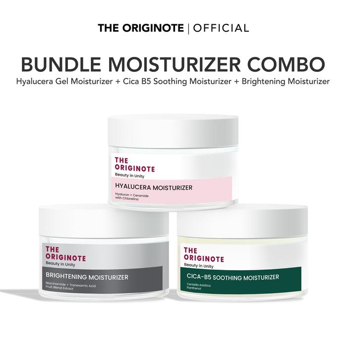 Promo The Originote Bundle Moisturizer Combo - Hyalucera+Cica ...