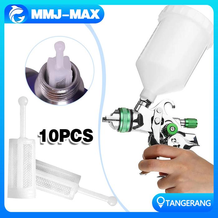 Jual Filter Spray Gun HVLP 10pcs/Filter Tabung HVLP Spraygun Universal ...