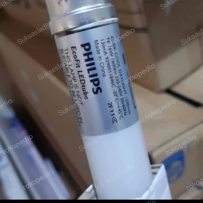 Jual Lampu T8 PHILIPS ECOFIT 8W 8Watt TL LED NEON 60cm 600mm PHILIPS 8W ...