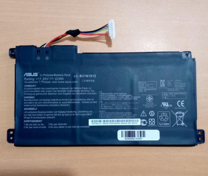 Jual ORI Baterai Battery Asus E410 E410MA L410MA E410KA B31N1912 ORIGINAL - Jakarta Utara ...