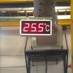 Jual Display untuk suhu ruang / temperatur indicator led 7 Segment ...