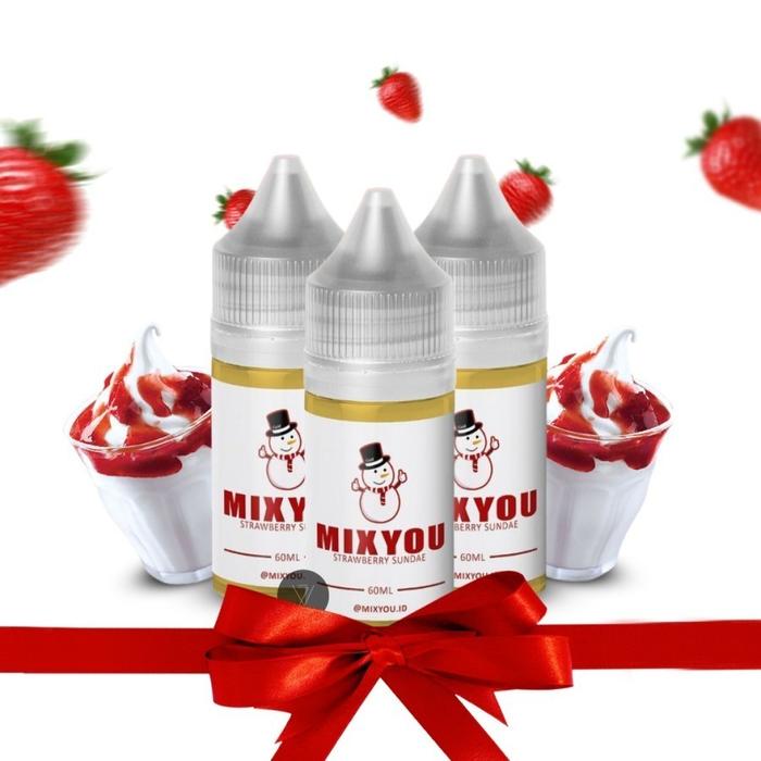 Jual Mix You V2 Salt 30ML Pods Friendly Mix You V2 Strawberry Sundae ...