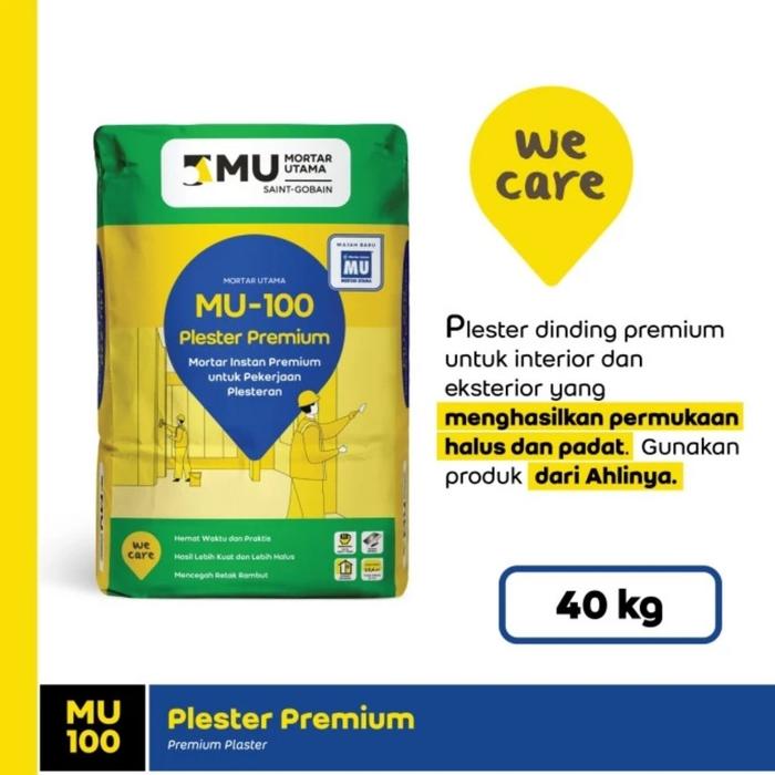 Jual MU 100 semen plaster dinding premium 40kg - Kota Tangerang Selatan ...