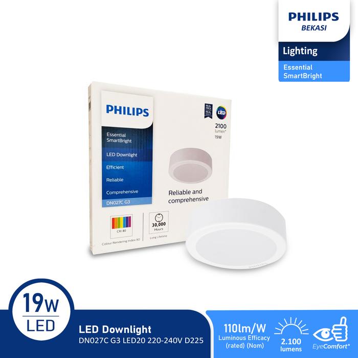 Jual Lampu LED Downlight DN027C G3 LED20 19W 220-240V D225 - Kota ...