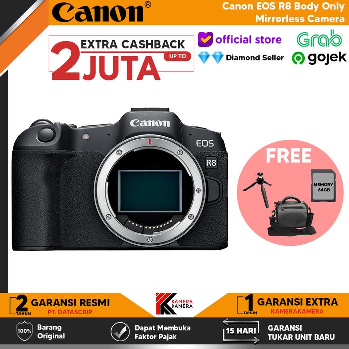 Promo Canon EOS R8 Body Only Mirrorless Camera EOS R 8 Cicil 0% 3x ...