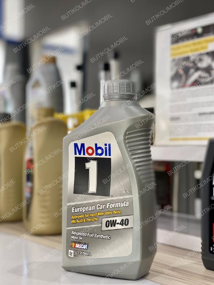 Jual Mobil1 0W-40 / Mobil1 0W40 USA Nascar 1 U.S Quartz (946ml ...