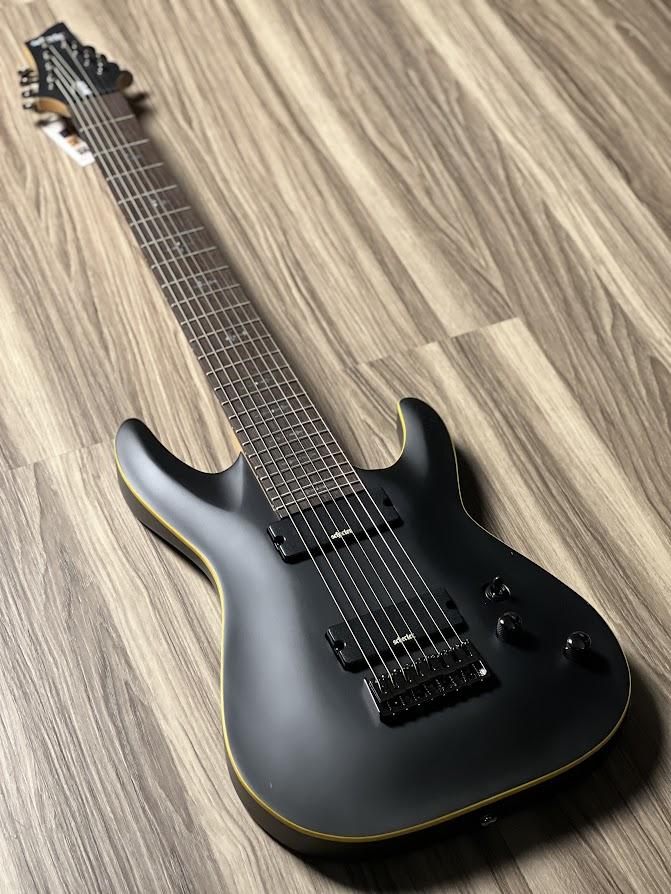Jual Schecter Demon 8 ABSN in Aged Black Satin - Jakarta Utara - Nafiri ...
