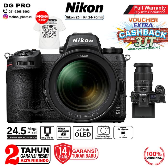 Jual Nikon Z6 II Nikon Z6II Nikon Z6 Mark II Kit 24-70mm f4 Garansi Resmi - Jakarta Pusat - DG ...