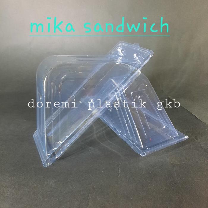 Jual Mika Sandwich sando segitiga plastik mika segitiga - Kab. Gresik ...