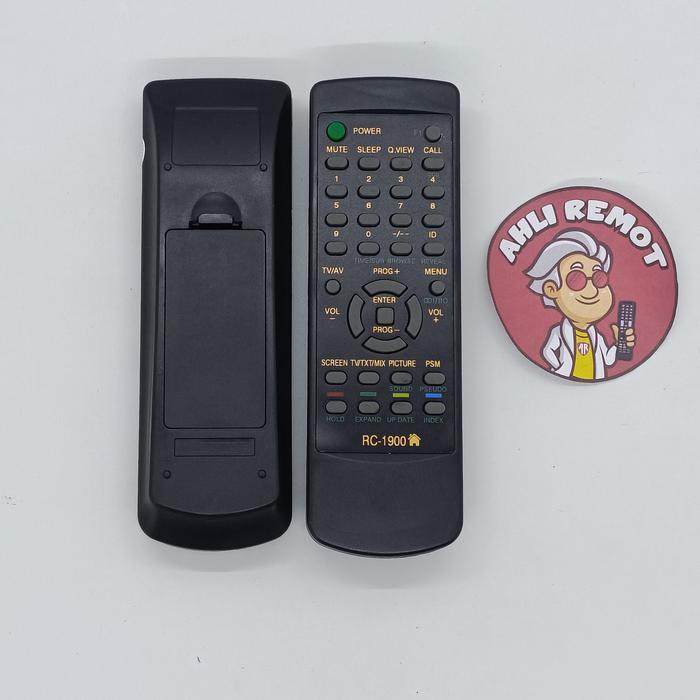 Jual Remote TV Akari Tabung RC-1900/ Remot TV Tabung Akari Tipe RC-1900 ...