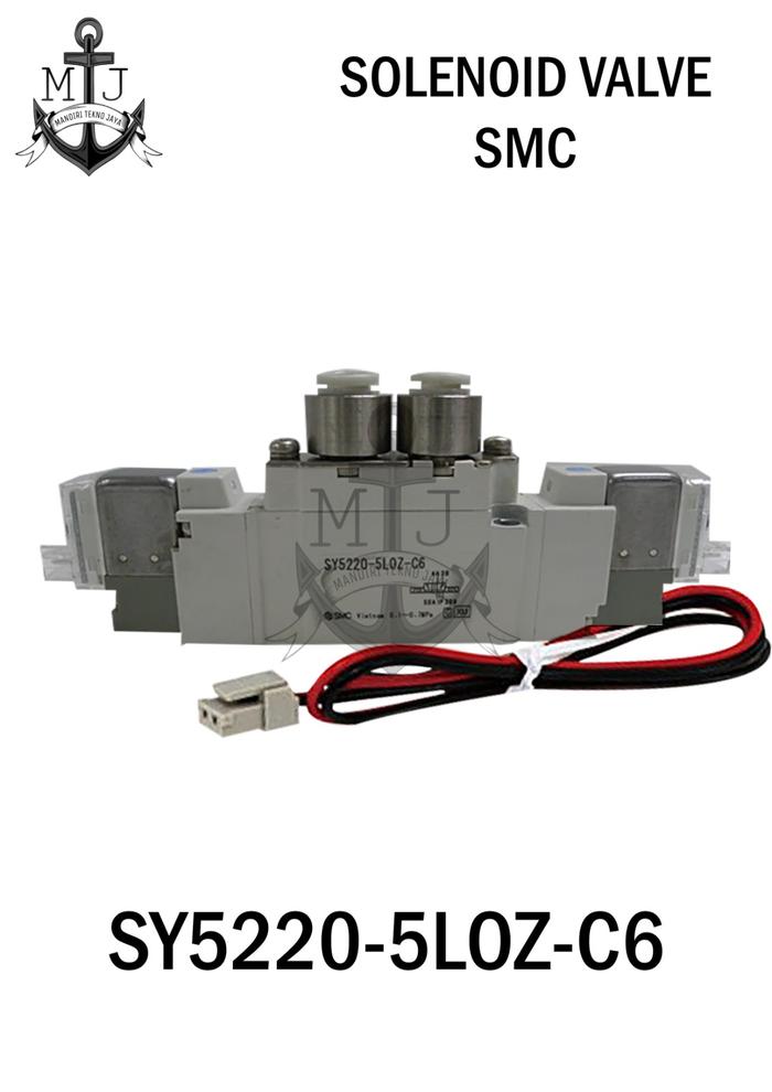 Jual SOLENOID VALVE SMC DOUBLE COIL SY5220-5LOZ-C6 - Jakarta Barat - Mandiri Tekno Jaya | Tokopedia