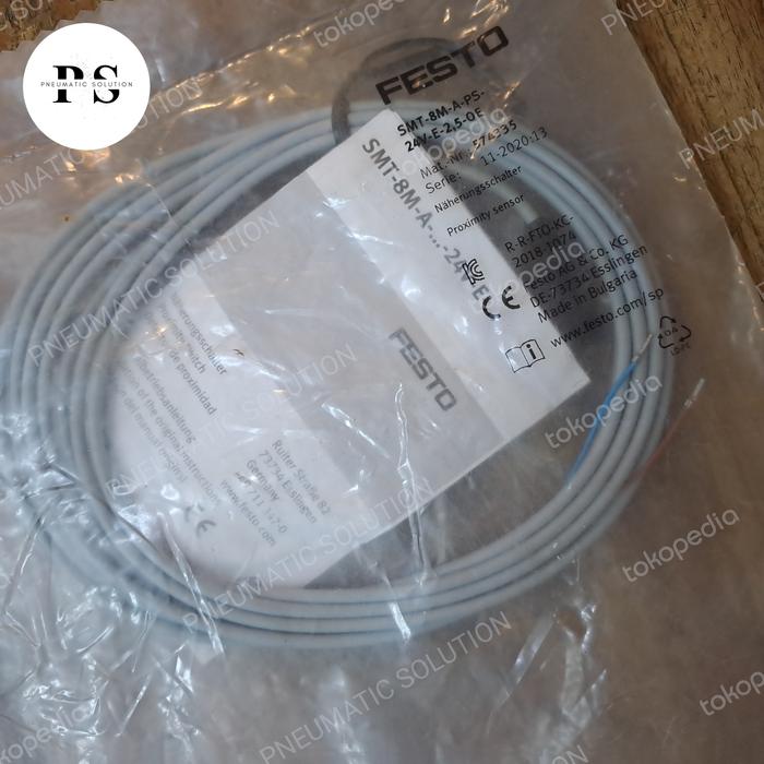 Jual PROXIMITY SENSOR FESTO SMT-8M-A-PS-24V-E-2,5-OE 574335 - Jakarta ...