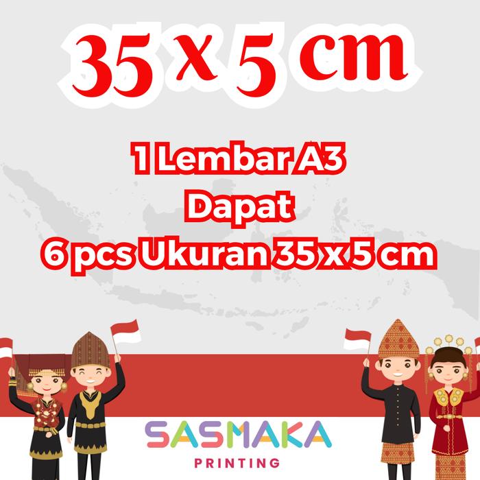 Jual Paper Belt Custom Ulang Tahun Bento Anak Free Design - 35 x 5 cm ...