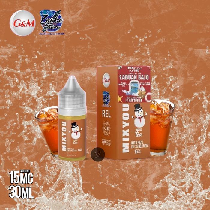 Promo Mix You Ice Tea Pods Friendly 30ML by G&M Liquid x Znake - Liquid ...