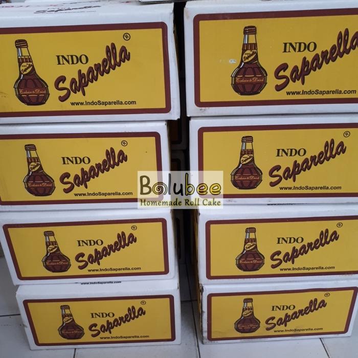 Jual INDO Saparella Sarsaparilla 1 Karton Soda Limun Jadul Root Beer ...