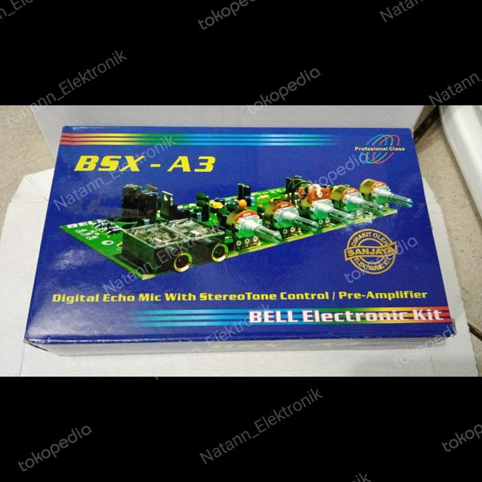 Jual 3249 kit module modul tune tone control stereo digital echo bsx-a3 ...