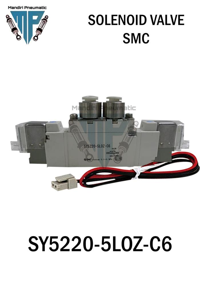 Jual SOLENOID VALVE SMC DOUBLE COIL SY5220-5LOZ-C6 - Jakarta Barat - mandiri pneumatic | Tokopedia