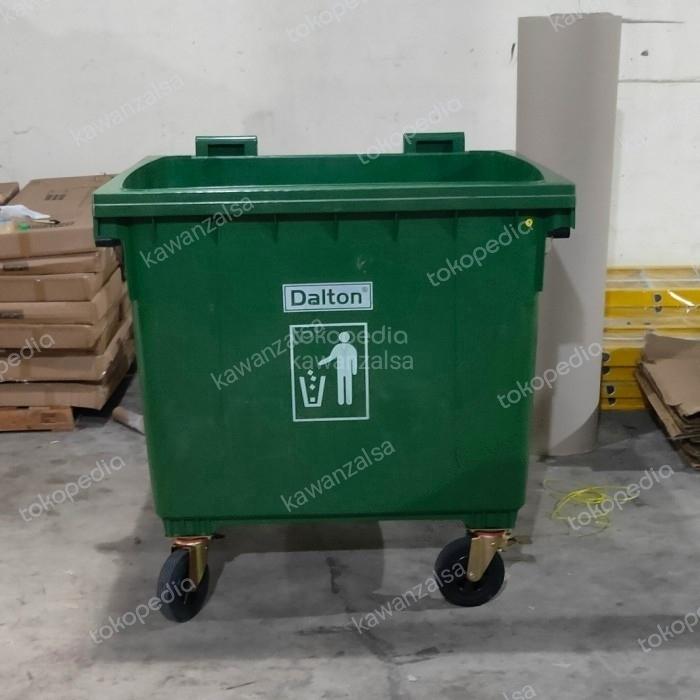 Jual Dustbin Tempat Sampah Outdoor DALTON LXD660A Green 660Ltr Original - Kota Bandung ...