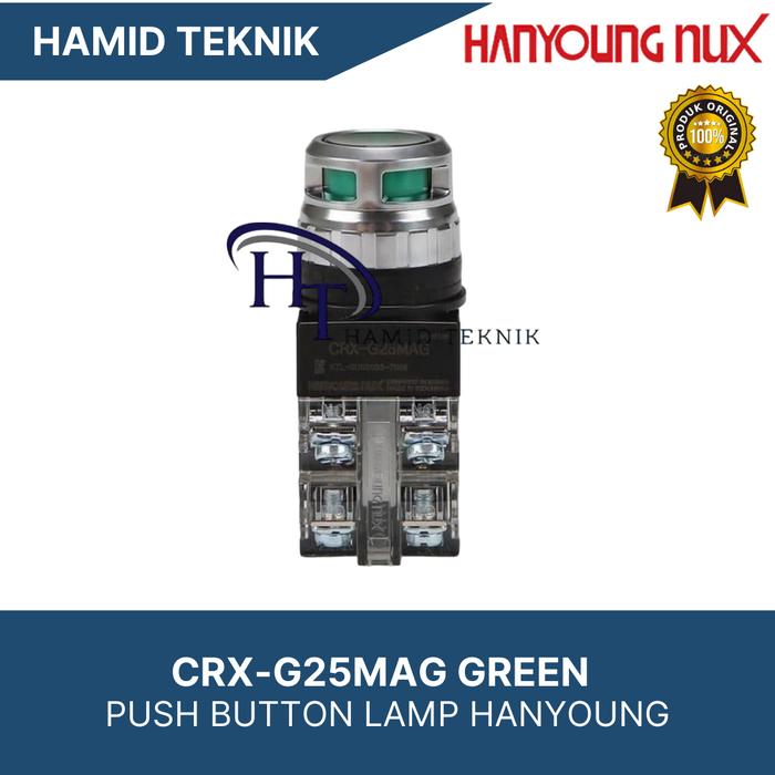 Jual Push Button Lamp 25mm 100-240VAC Hanyoung - Merah, 25mm - Jakarta Barat - HAMID TEKNIK ...