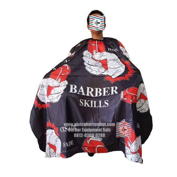 Jual Kain Kip Kep Cape Barber Kain Potong Rambut Unutk Pangkas Rambut ...