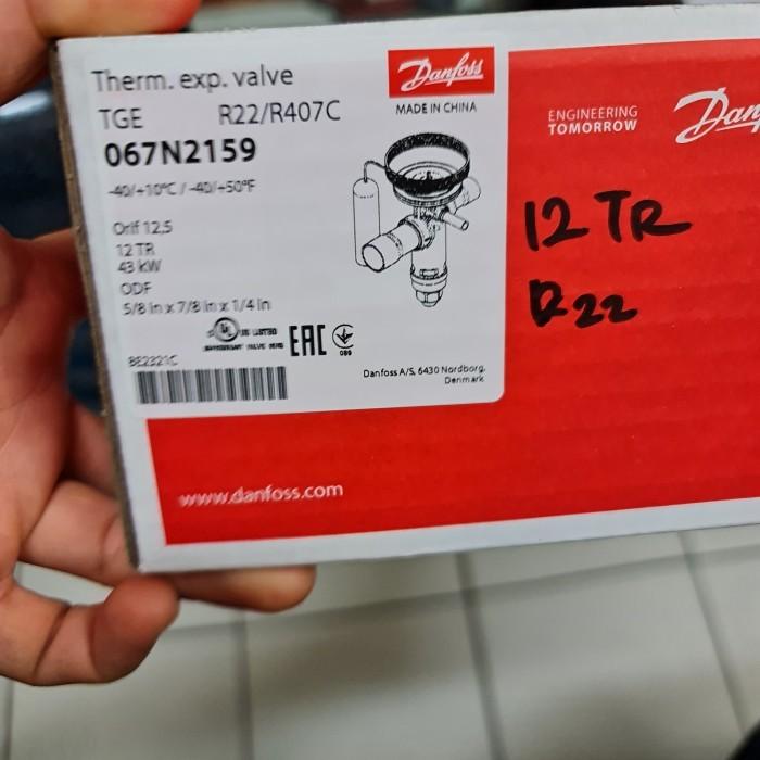 Jual Danfoss Expansion valve TGE/TGEX 12TR 067N2159 for R22/R407C - Jakarta Utara - Lestari ...
