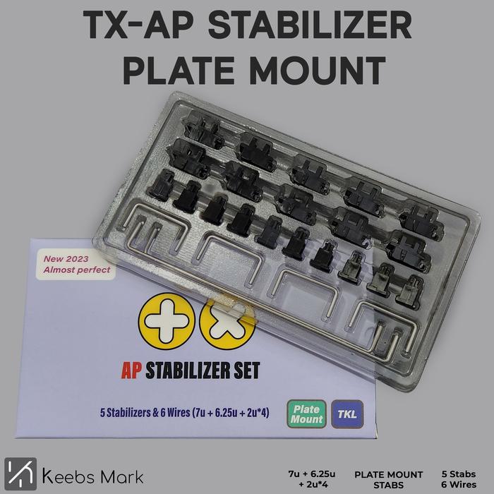Jual Tx - Ap Plate Mount Stabilizer Mechanical Keyboard Di Seller ...