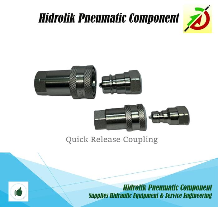 Jual QUICK COUPLER 1 INCHI / QUICK RELEASE CONECT 1" MALE AND FEMALE ...