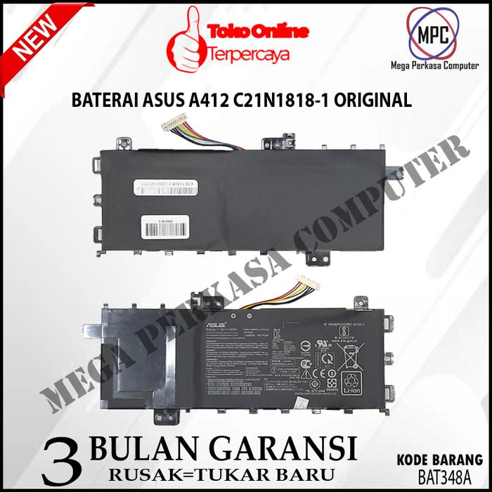 Jual Baterai Asus VivoBook X412 A412 F512 R424UB Y4100FA C21N1818-1 - Kota Depok - Mega Perkasa ...