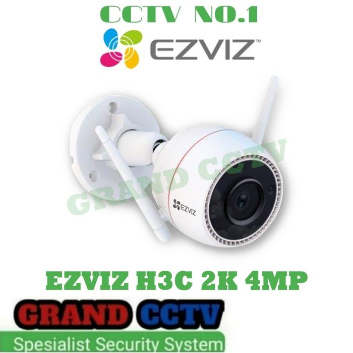 Jual EZVIZ H3C 2K+ 4MP Color Night Wireless IP With Al Resmi Original ...