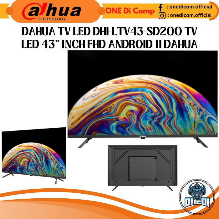 Jual DAHUA TV LED DHI-LTV43-SD200 TV LED 43" INCH FHD ANDROID 11 DAHUA ...