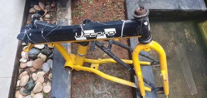 Jual FRAME SEPEDA LITEPRO RAPID X REPAINT BASIC ELEMENT ROCK MIRIP ...
