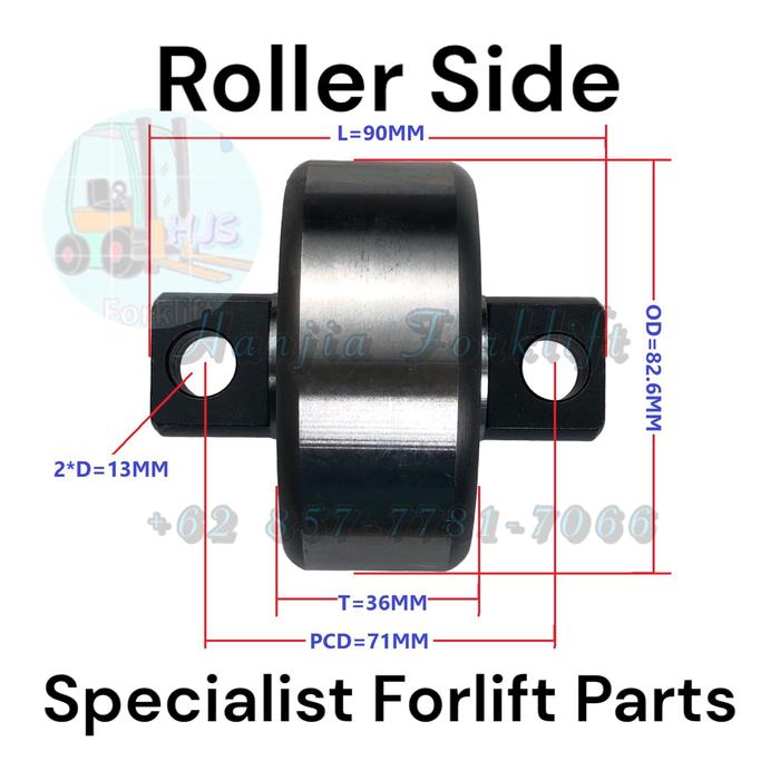 Jual Roller Side Bearing Samping Forklift TCM/Hangcha/Heli - Jakarta ...