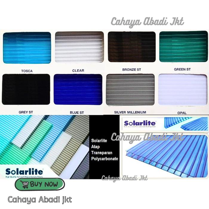 Jual POLYCARBONATE SOLARLITE DARK GREY 2.1X11.8MTR - Jakarta Pusat ...