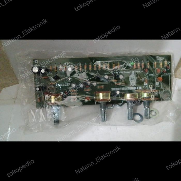 Jual 3247 kit module modul tune tone control 4tr 4transistor 4 ...