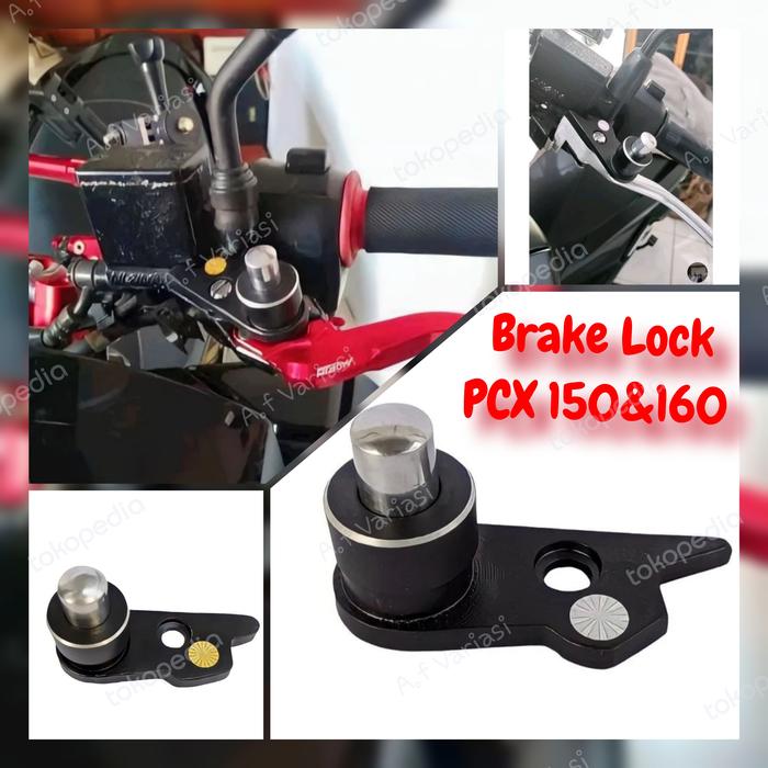 Jual Brake Lock/Handbrake Honda Pcx 150 dan Pcx 160 Pengunci Rem Vario ...