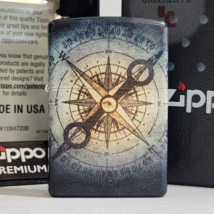 Jual Zippo Original Compass Ghost Design 540 color 4 sides 48562 - Jakarta Selatan - OrderZippo ...