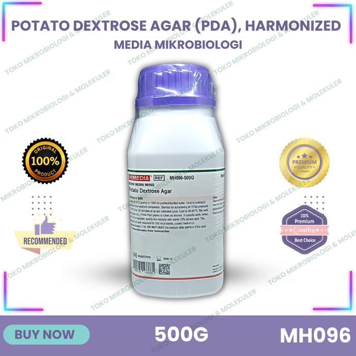 Jual Potato Dextrose Agar (PDA), Harmonized - Media Mikrobiologi, 500 ...