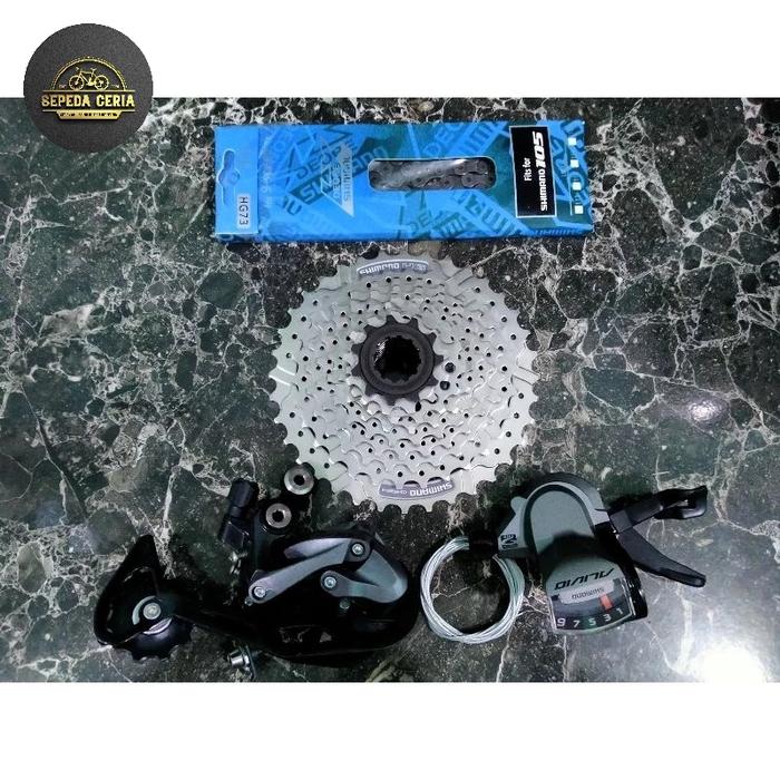 Jual Groupset grupset Shimano Alivio M4000 9 Speed Murah Meriah ...