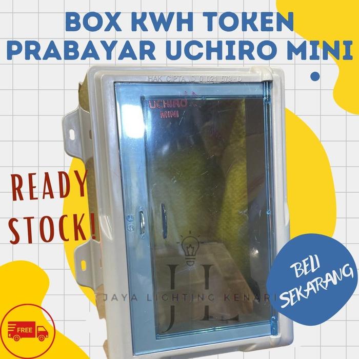 Jual BOX KWH PELINDUNG METERAN LISTRIK PRABAYAR UCHIRO MINI TEBAL BOX ...
