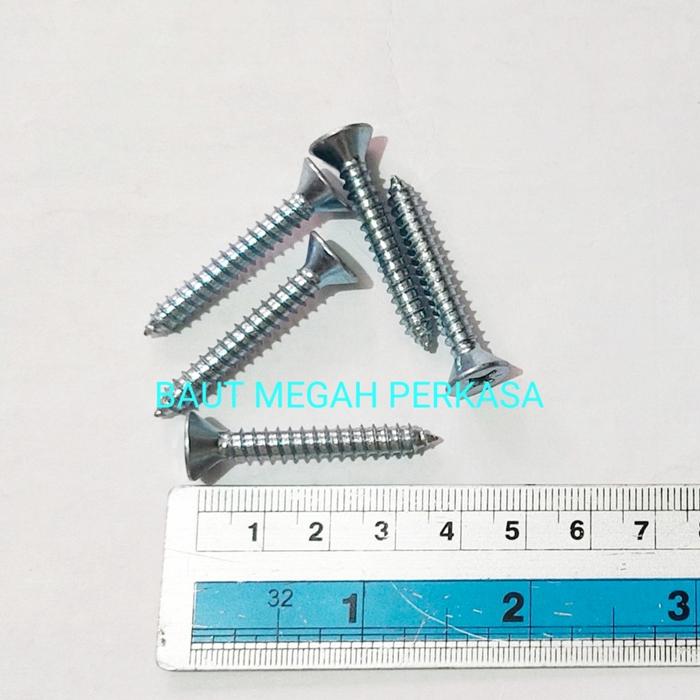 Jual TAP Screw FAB (+)/Sekrup/Skrup #12x1.1/2 (3,81 cm) - Kota Bandung ...