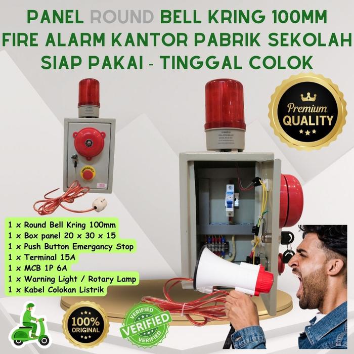 Jual Panel Pendeteksi Kebakaran Gedung Kantor Pabrik Sekolah Siap Pakai ...
