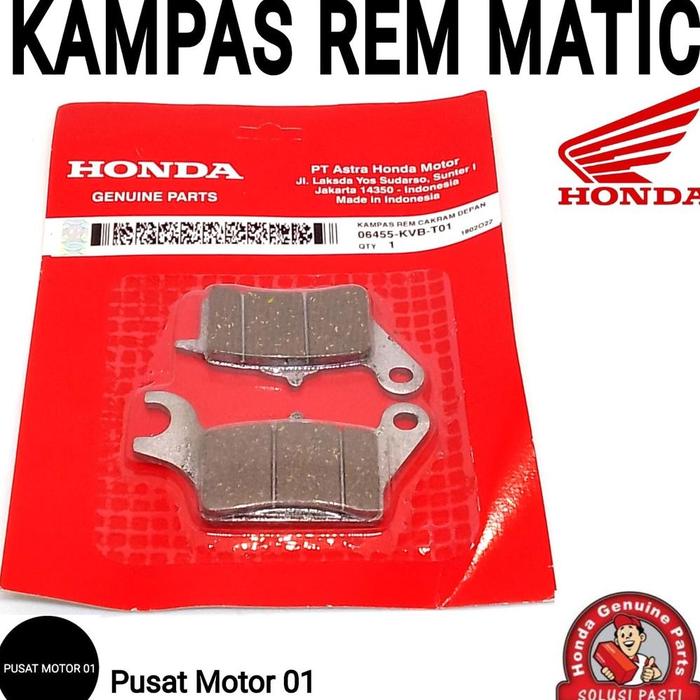 Jual Kampas Rem Original Ahm Honda Cakram Depan Motor Matic Ori Disk ...