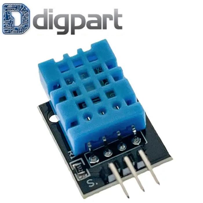 Jual DHT11 KY-015 Digital Temperature and Humidity Sensor Module - Kota ...