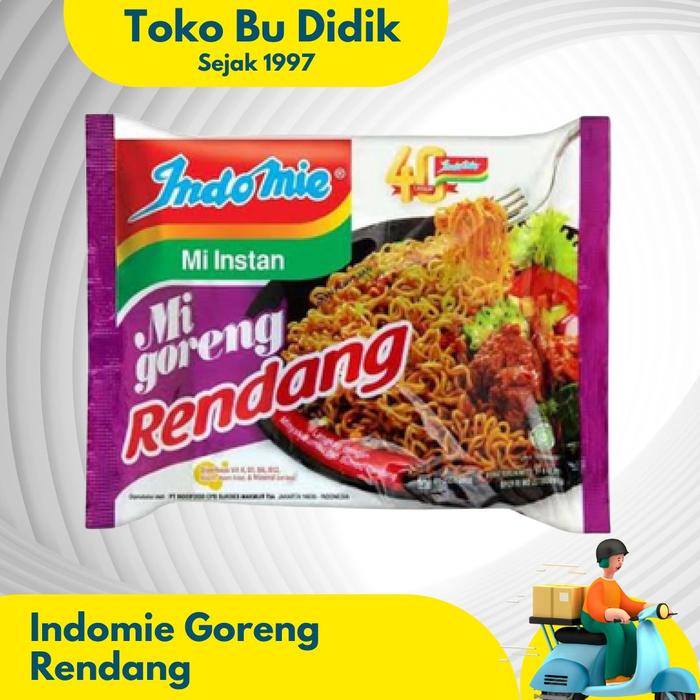 Jual Indomie Goreng Rendang Mie Instant - Kota Malang - Toko Bu Didik ...