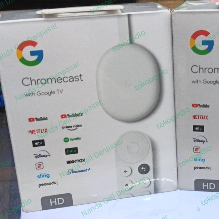 Jual Google Chromecast With Google Tv 4k Hd Hdr Mi Tv Stick Tv Box Di ...