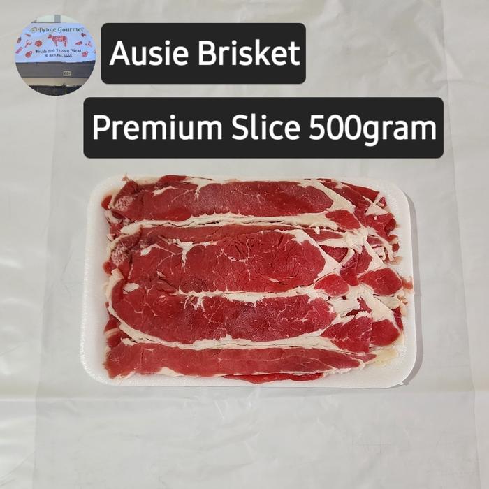 Jual Ausie Brisket Slice Premium 500gram / Beef Slice Tipis - Kota ...